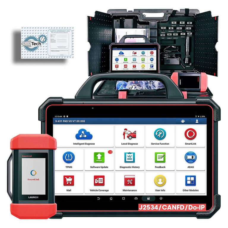 Launch X-431 PAD 7 Smartlink C Do-IP CANFD J2534 » OBDTech