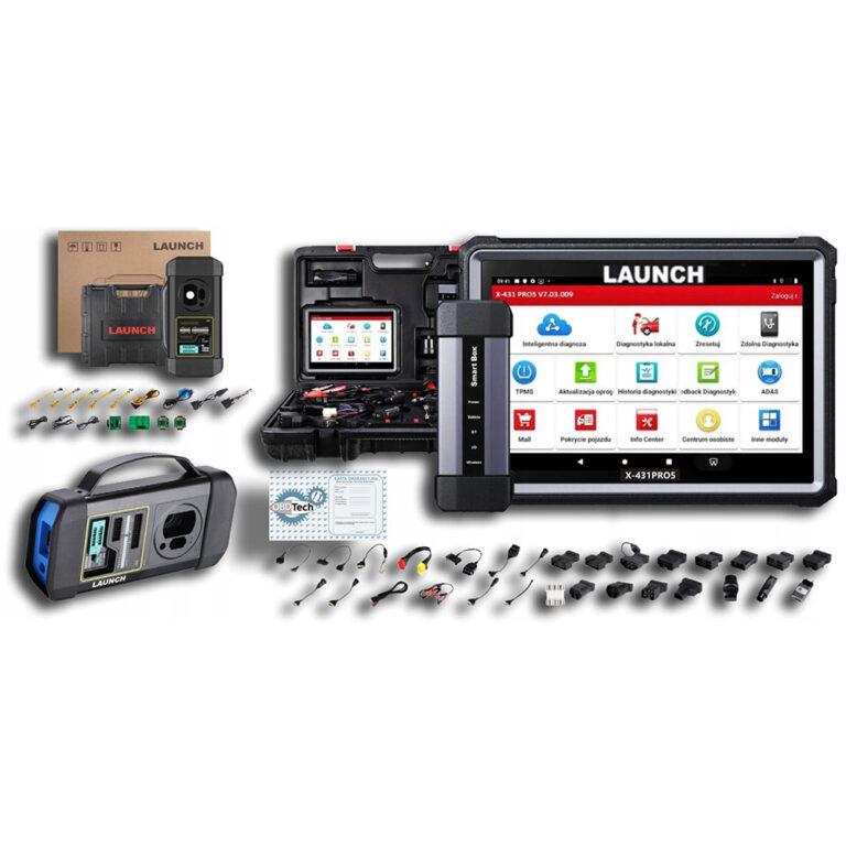 Launch X-431 PRO 5 + XPROG 3, J2534, DOIP, 2022r. » OBDTech